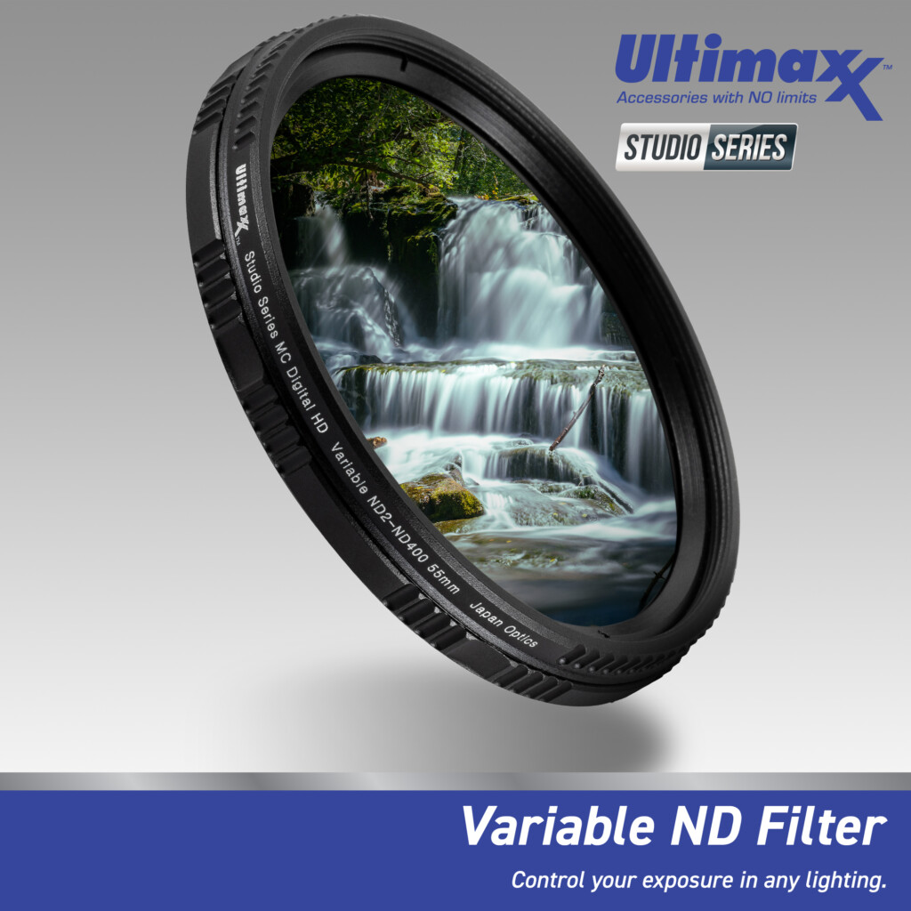 Variable Neutral Density Filter (ND2-ND400) - Ultimaxx