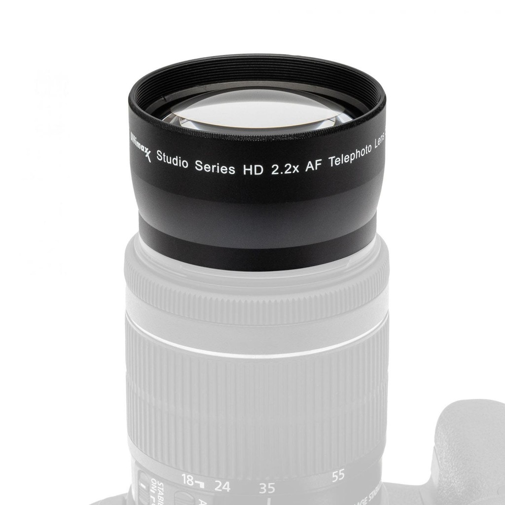 2.2x Telephoto Lens Attachment (37mm - 72mm) - Ultimaxx