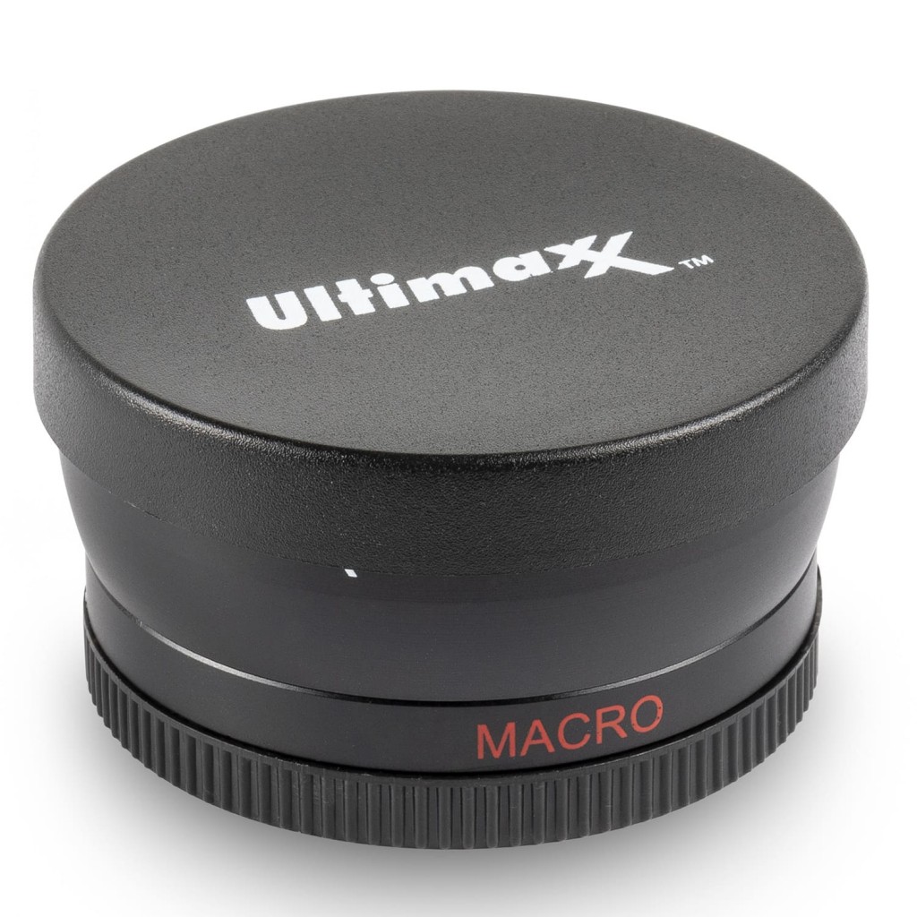 0.43x Wide Angle Macro Lens Attachment (37mm - 72mm) - Ultimaxx