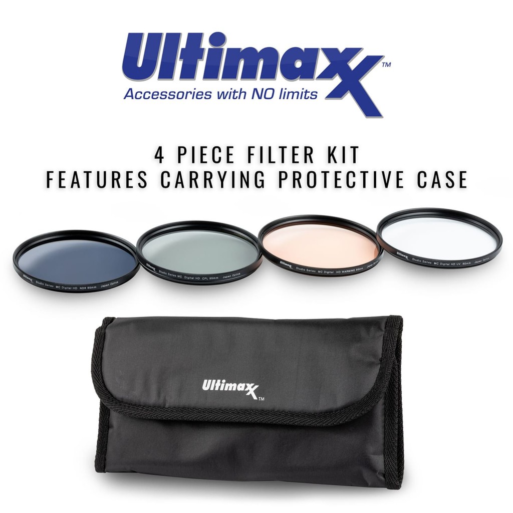 Professional 4PC Multi-Coated Filter Set - Ultimaxx
